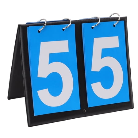 Digit Flip Scoreboard Portable Large Card Water Repellency Filp Sports ...