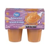 Great Value Butterscotch Pudding, 4 Cups, 396 g - Walmart.ca