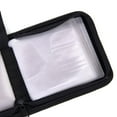WENXUAN 40 CD DVD Disc Carry Case Bag Black Wallet Storage Book Binder ...