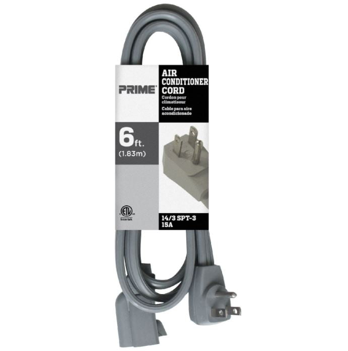 6 Feet 14/3 Air Conditioner Power Extension Cord, (3 Pack) - Walmart.com