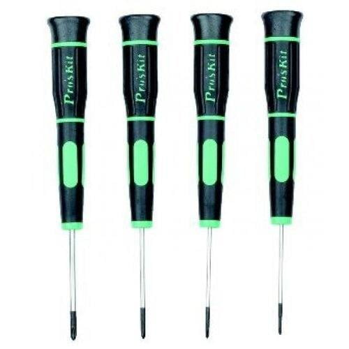 Pro'sKit 4-Pc Tri-Wing Precision Screwdriver Set for Video Games ...