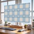 Blue Plaid TV Dust Cover,Stretchable TV Screen Desktop Computer ...