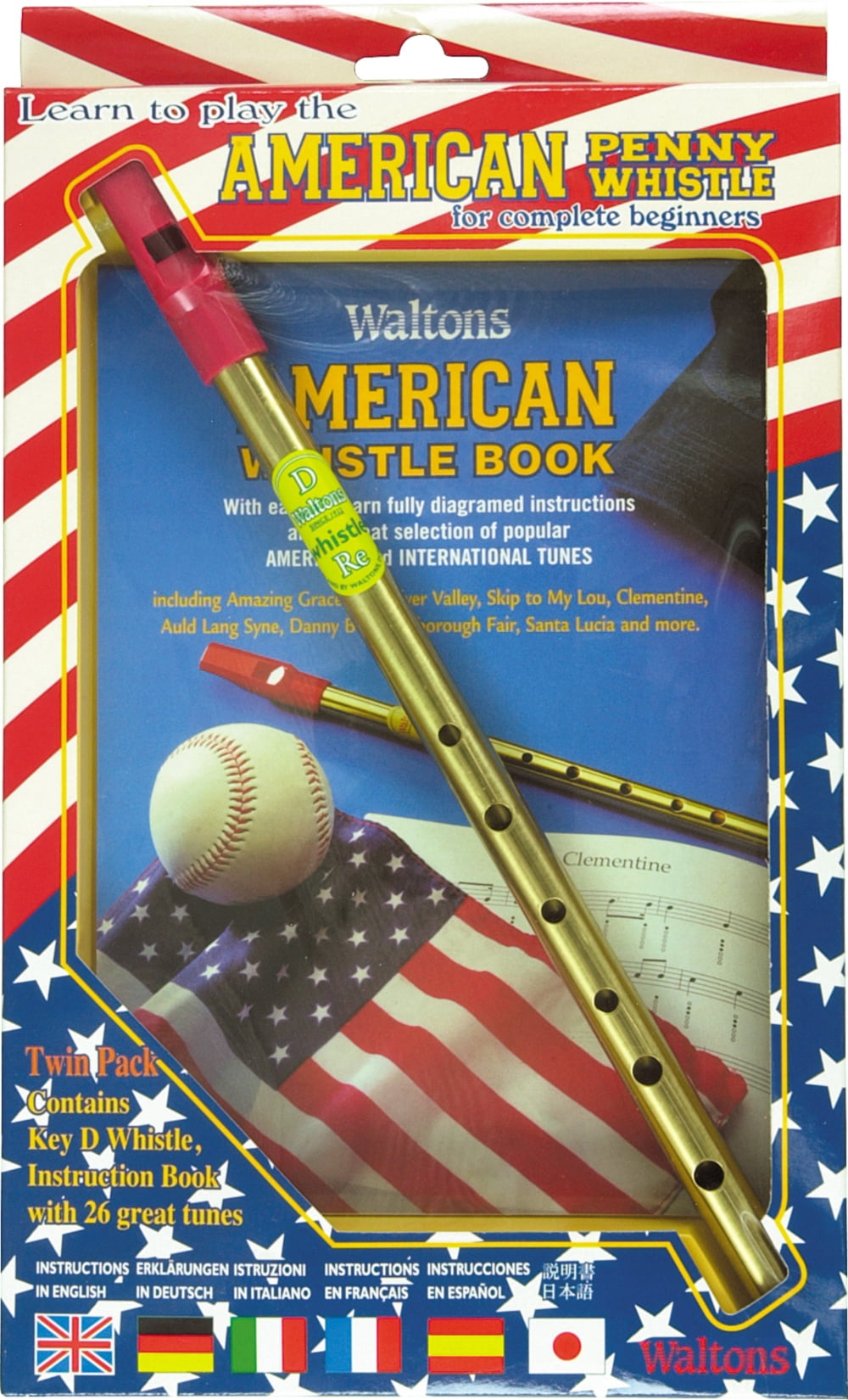 Waltons American Penny Whistle Value Pack - Walmart.com