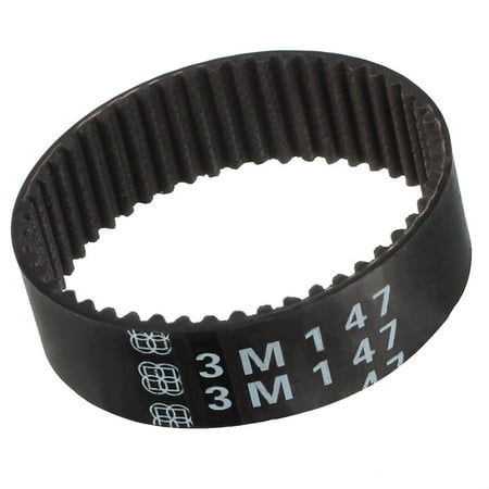 Unique Bargains HTD3M 49 Teeth Stepper Timing Belt Rubber Geared-Belt ...