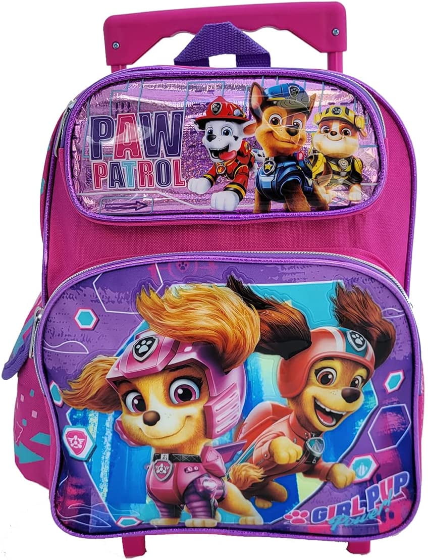 Paw Patrol 12 Inch Rolling Backpack Toddler - Walmart.com