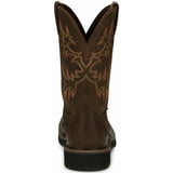 Justin Original Work Boots Men's Stampede Steel Toe Square Toe Boot ...