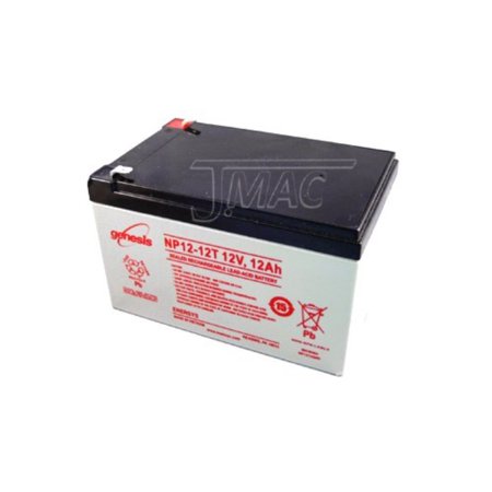 EnerSys Genesis NP12-12T - 12 Volt/12 Amp Hour Sealed Lead Acid Battery ...