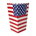 Flag Popcorn Boxes 48 Pack, Disposable Patriotic Snack Holders for 4th ...