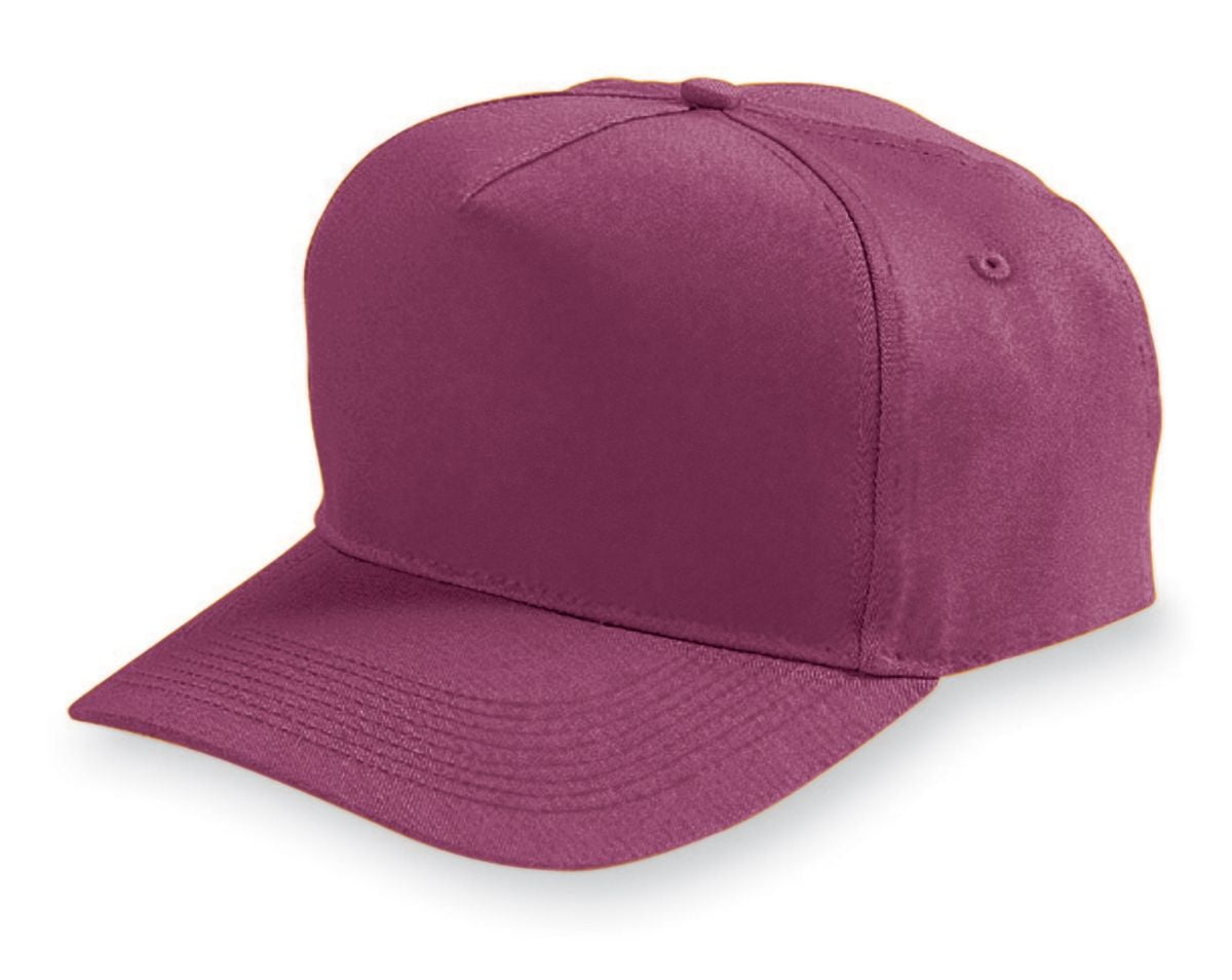 Augusta Drop Ship Adult 5-Panel Cotton Twill Cap - Walmart.com