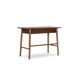 Linon Charlotte Desk, Rich Brown Finish, 30 inches Tall - Walmart.com