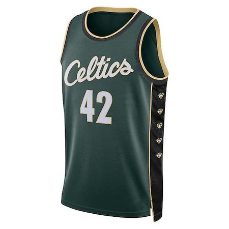 Men's Boston Celtics #42 Al Horford 2022-23 Green City Edition Stitched ...