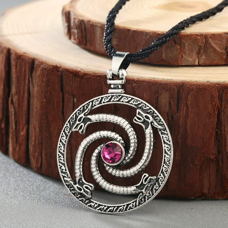 Red Amulet Necklace