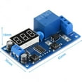 12V Delay Relay LED Timer Relay Switch Module with Power-Off Memory ...