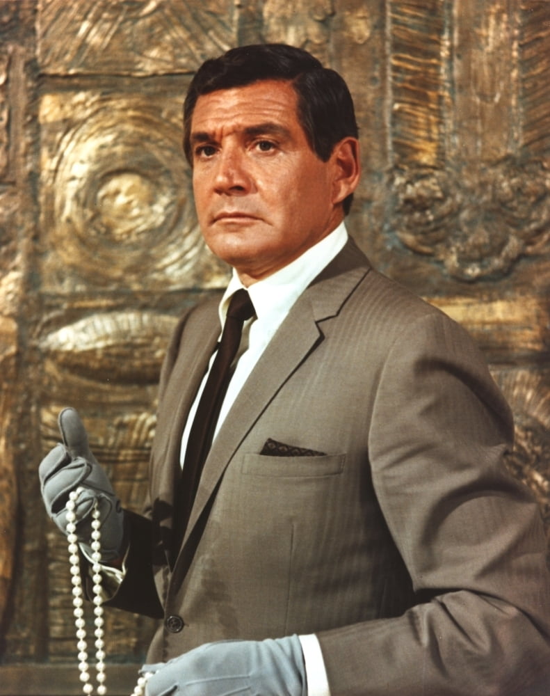 Gene Barry In Suit Photo Print 8 X 10