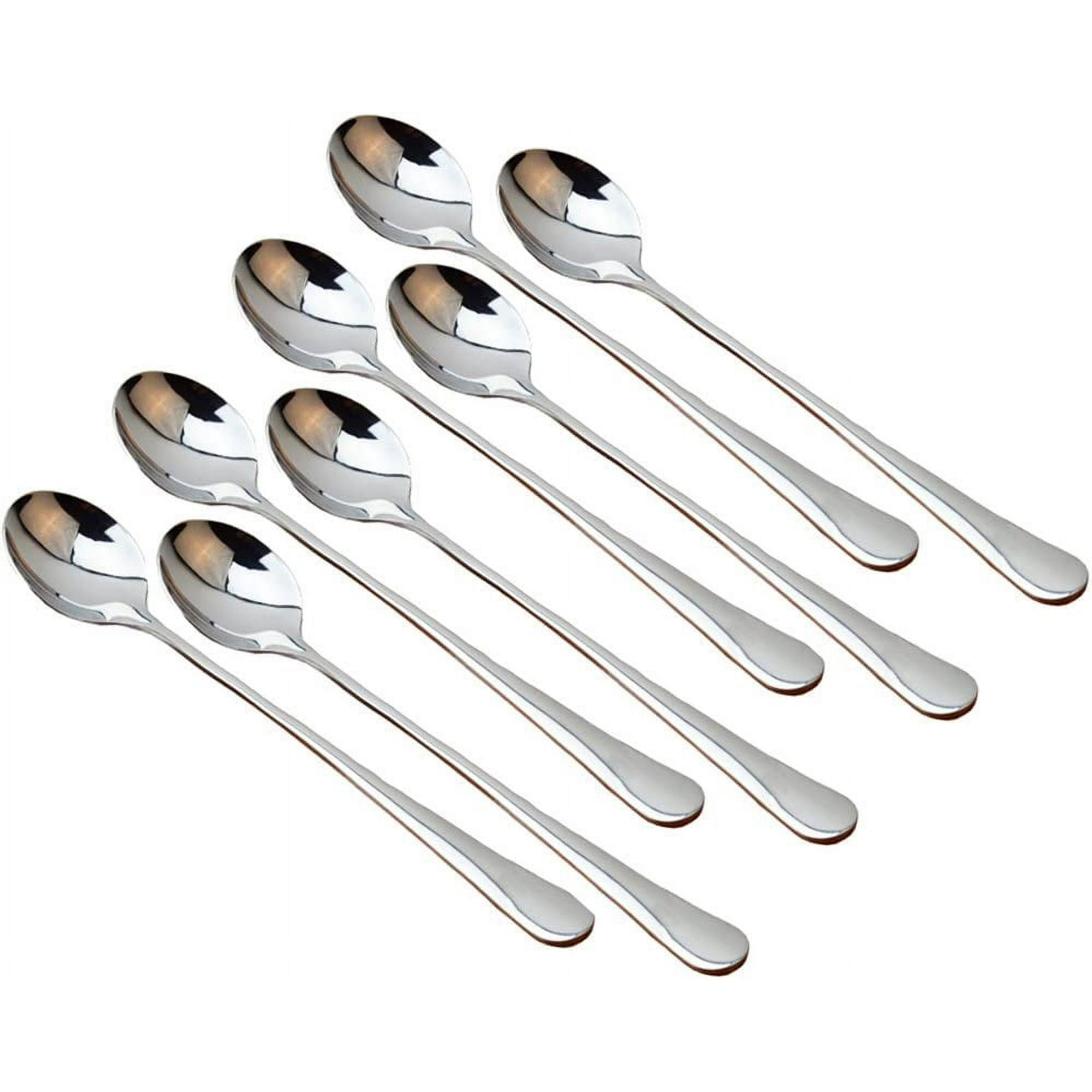 Click here for Nvzi 8pcs Stainless Steel Long Handle Spoon Ice Cr... prices