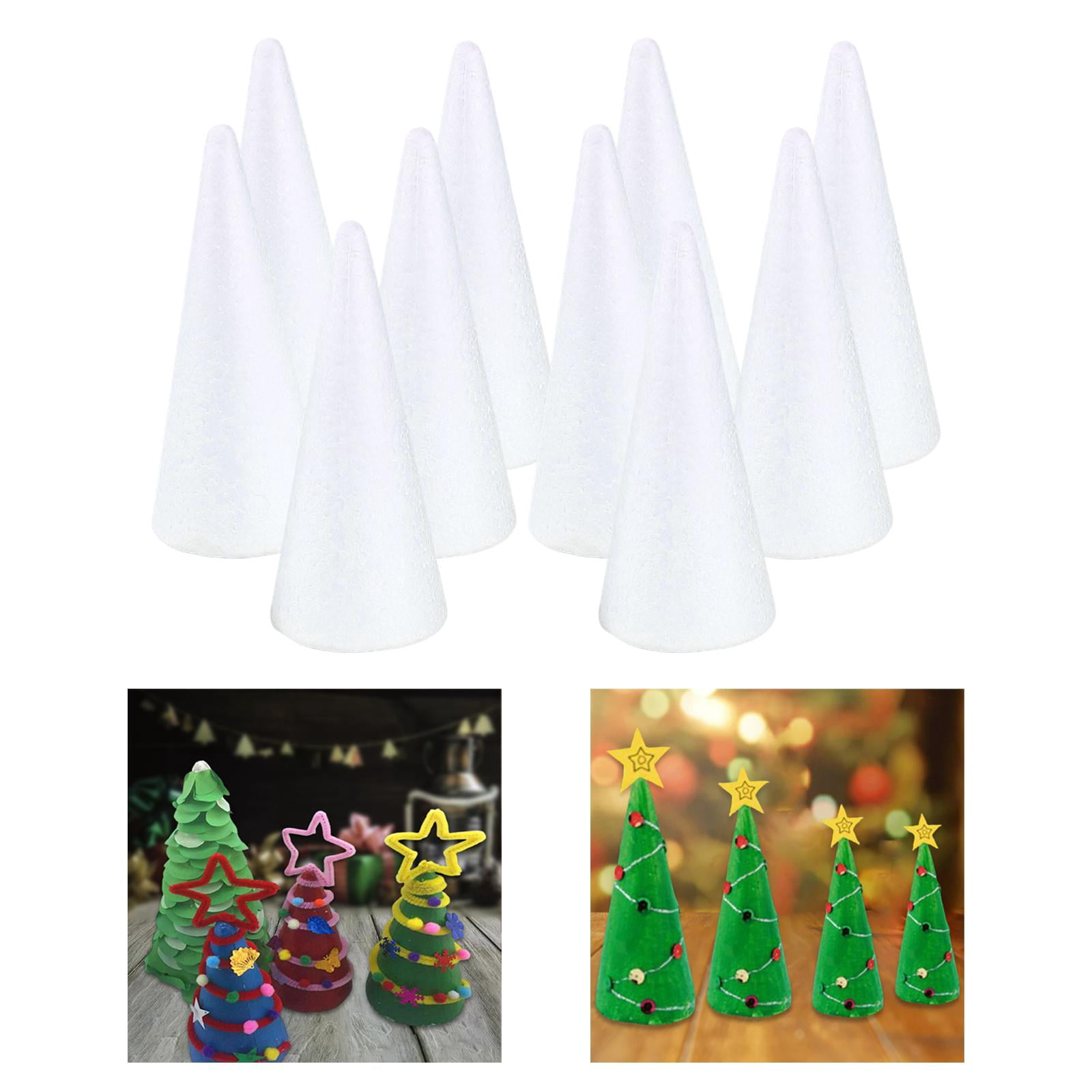 Cono de Espuma Sólida BLESIY 98mm 10 Piezas Manualidades | Walmart en línea