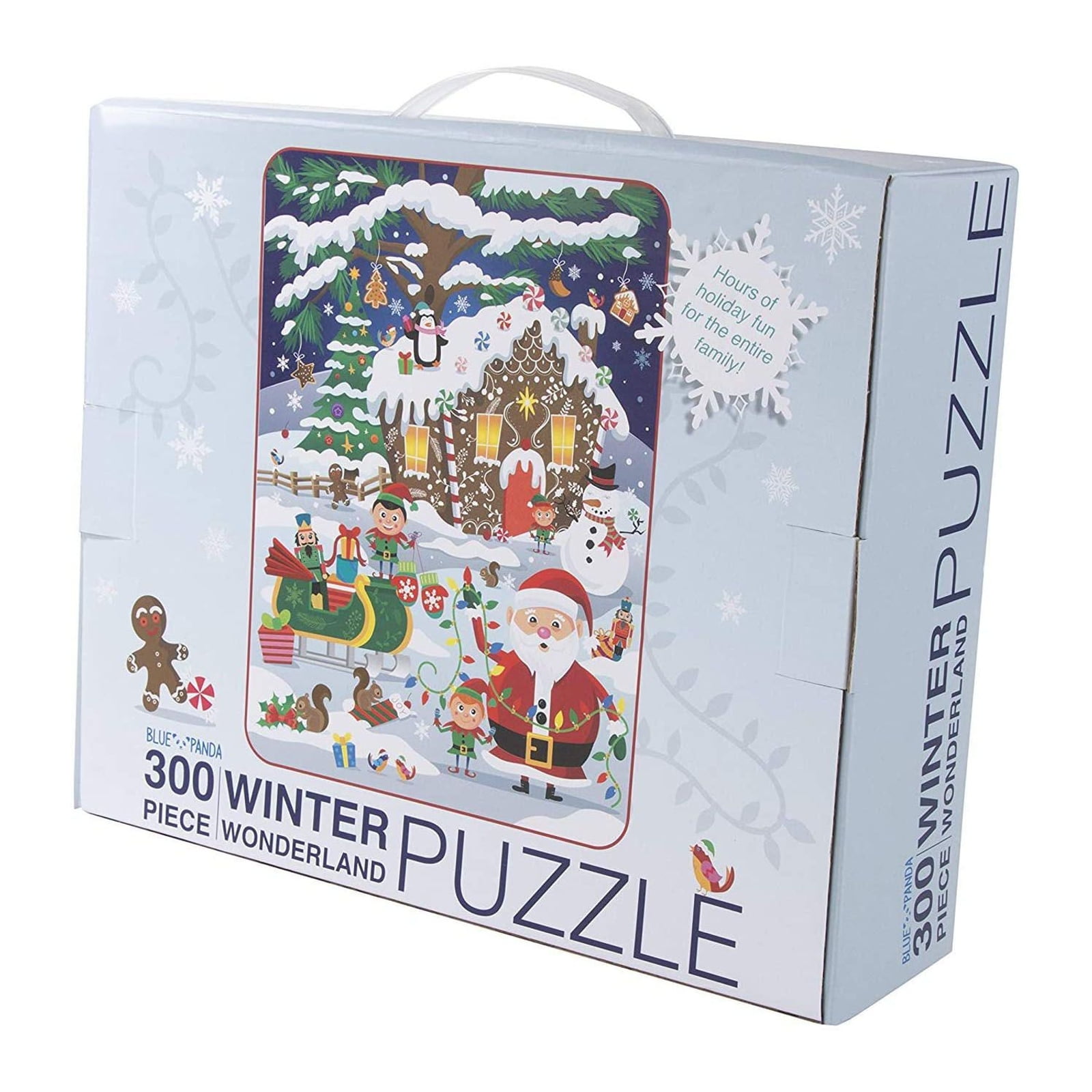Buy Christmas Jigsaw Puzzle - 300-Piece Large Holiday Winter Wonderland ...