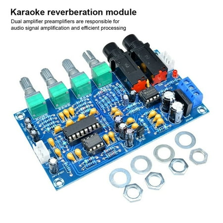 Amplifier Board Signals Processing Devices Microphone AC 12V Signals ...