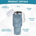 40 oz Stainless Steel Tumbler Vacuum Insulated Leak Proof Stainless ...