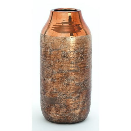 Striking Ceramic Vase, Copper - Walmart.com