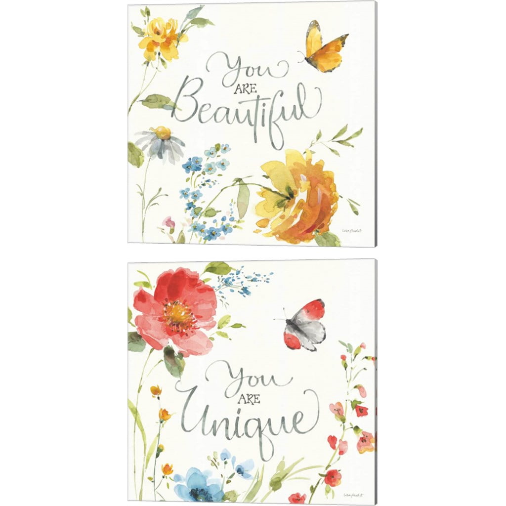 Great Art Now Shine Bright D by Lisa Audit 2 Piece Canvas Art Set Each ...