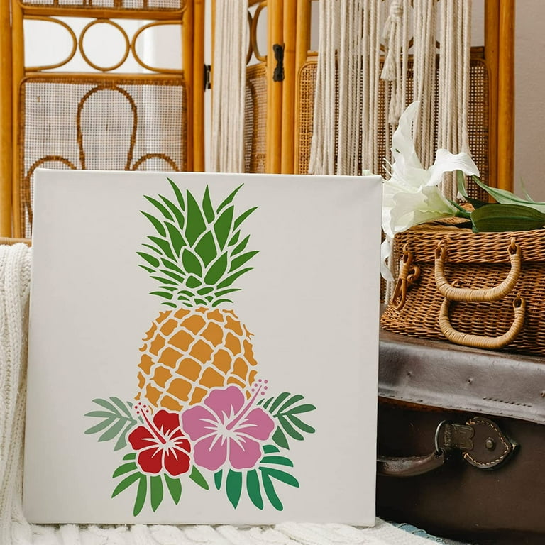 Pineapple Stencil