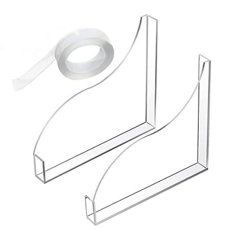 MYG 2Pcs Shower Splash Guard, Shower Corner Water Guard with Adhesive ...