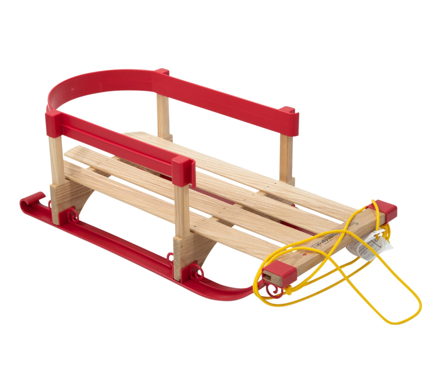 Red Wooden Sled