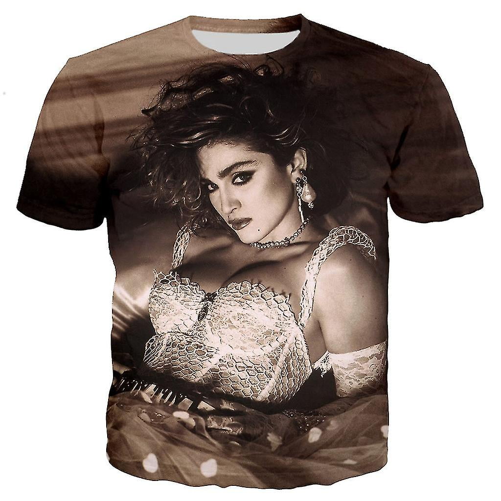 Click here for Kunjunli The Queen Of Pop Madonna 3d Printed T-Shi... prices