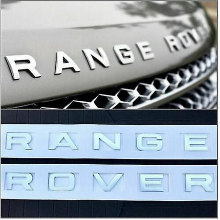 Abs Car Styling Trunk Logo Letters Emblem For Range Rover Sport Evoque ...