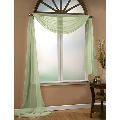 VCNY Home Infinity Sheer Window Scarf - Walmart.com