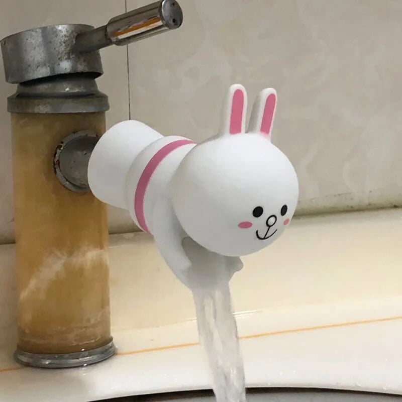 Grifo de dibujos animados Sanrio Kuromi, cabeza a prueba de ...