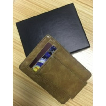 Genuine Leather Short Wallet Men Fashion Short Design Purses Cash ...