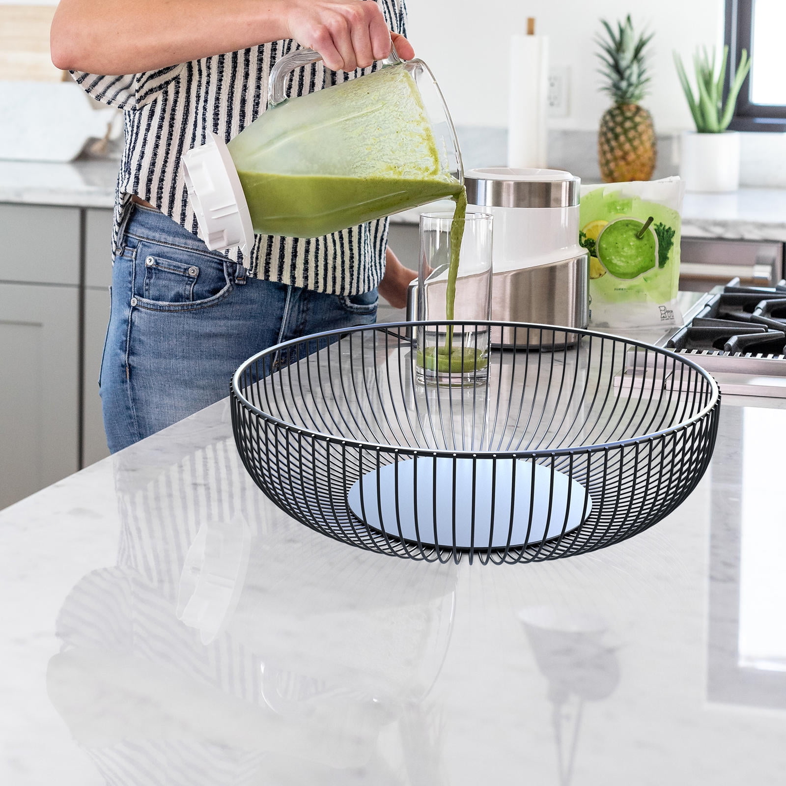 Click here for Brightfufu Nordic Style Iron Fruit Holder For Dini... prices