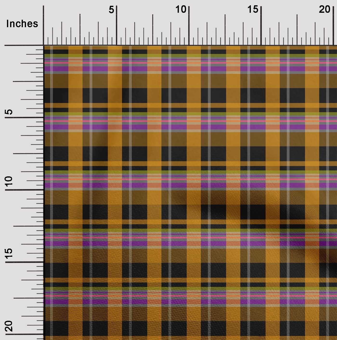 oneOone Viscose Jersey Fabric Madras Check Fabric Prints By Yard 60 ...