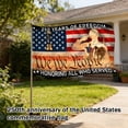 35x59 in. US 250 Commemorative Flags — 4th of July Decorations — Porch ...