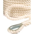 Attwood 117341 Premium 3-Strand Twisted Nylon Anchor Line with Thimble ...
