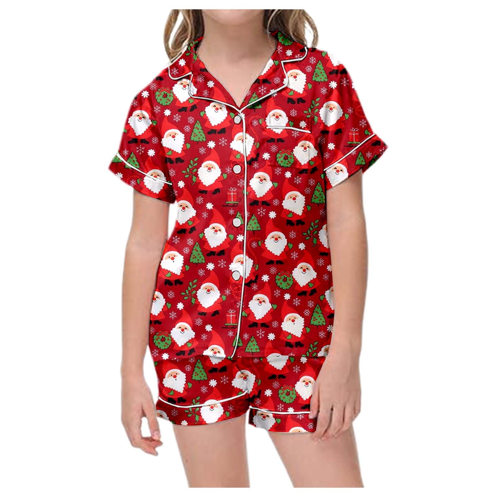 Click here for Tiweke Girls Sleepwear & Robes Kids Christmas Clas... prices