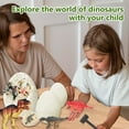 SHORIWO Dinosaur Digging Kit, 2 Dino Eggs with 24 Toy Dinosaurs ...
