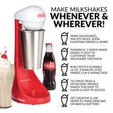 Nostalgia MLKS100COKE Two-Speed Electric Coca-Cola Milkshake Maker and ...