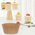 HI-US 100pcs Cupcake Baking Papers Jumbo Size Extra Thick Disposable ...