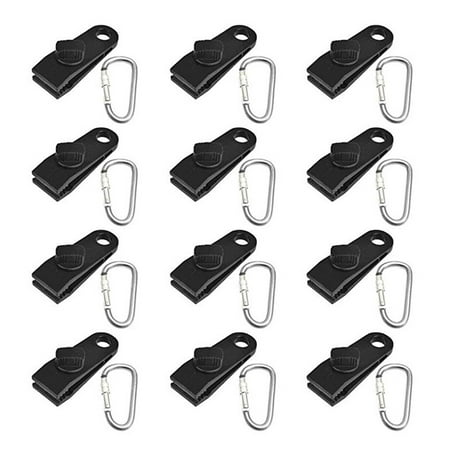 SHENMO Upgrade Large Clips Heavy Duty Lock Grip -Total 24 PCs Tarp ...