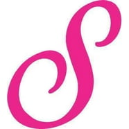 3.75in x 3in Blue Cursive B Monogram Sticker Fancy Vinyl Vehicle ...