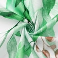Emerald Green Eucalyptus Shower Curtain Watercolor Plant Leaves With