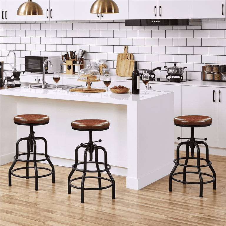 Vintage metal counter stools store