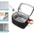 Insulated Lunch Bags with Ice Pack, Double Layer Lunch Bag for Work and ...