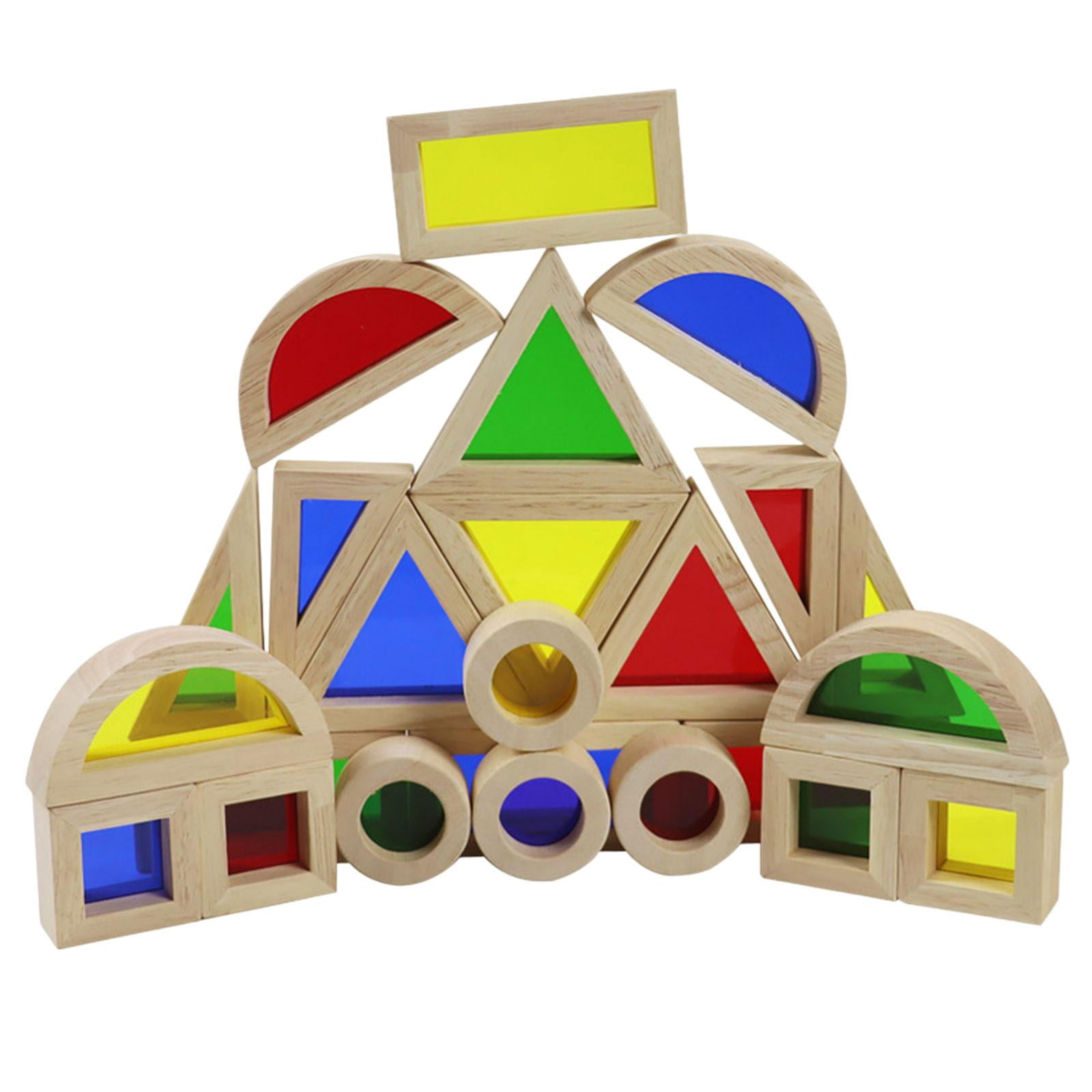Blocks Reflection Educational Educational DIY for Preschool Toddlers ...