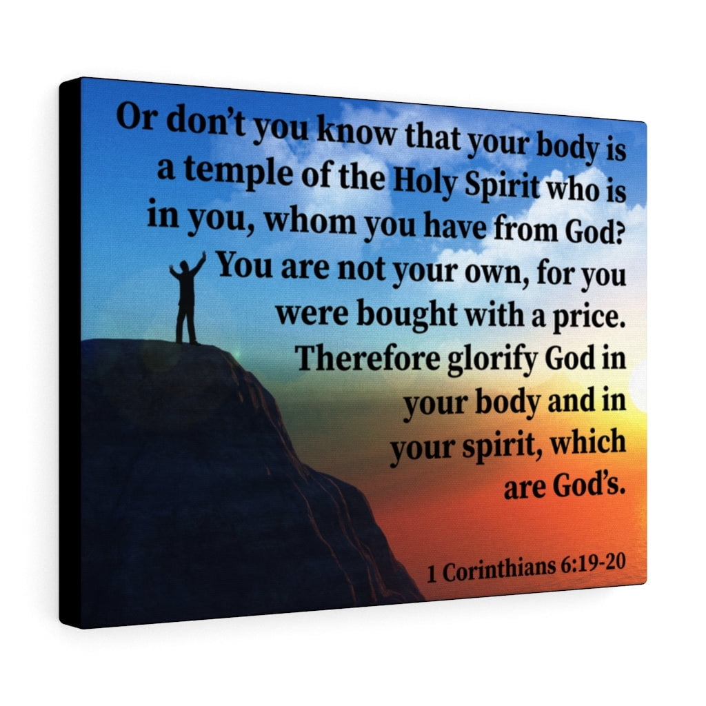 Scripture Walls Glorify God 1 Corinthians 6:19-20 Wall Art Christian ...