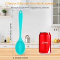2 count Nonstick Mixing Spoon,10.6Inch Spoons for Cooking Heat ...