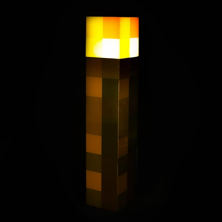 Antorcha De Minecraft En Pixel Art 12.6 Inch Redstone Torch Lamp With